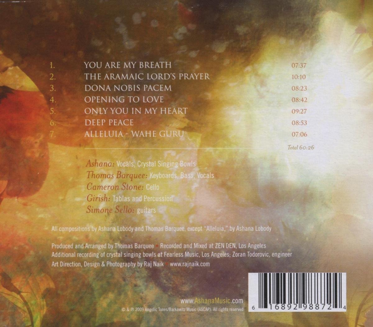 Beloved, Ashana | CD (album) | Muziek | bol