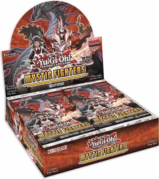 Yu-gi-oh - Mystic Fighters 24 booster box pakjes box | Games | bol.com