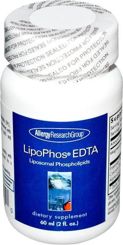 LipoPhos EDTA Liposomal Phospholipids 2 fl oz (60 ml) - Allergy ...