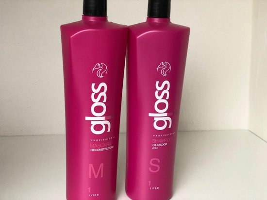 Fox Gloss Keratine Treatment Keratin Behandeling KIT 2x1000ml Glad ...