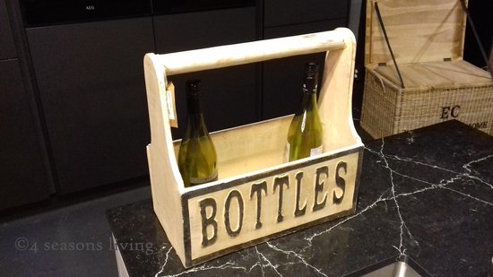 flessenhouder, flessenrek, flessenkrat, wijnrek | bol.com