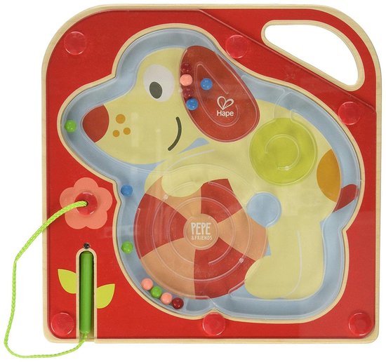 Hape A-mazing Pepe doolhof rood E1711 | Games | bol