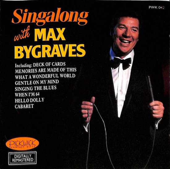 Singalong with Max Bygraves, Max Bygraves | CD (album) | Muziek | bol