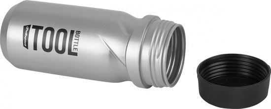 Polisport Tool bidon - Tools & Tubes Gereedschapsbidon, zilver/zwart | bol