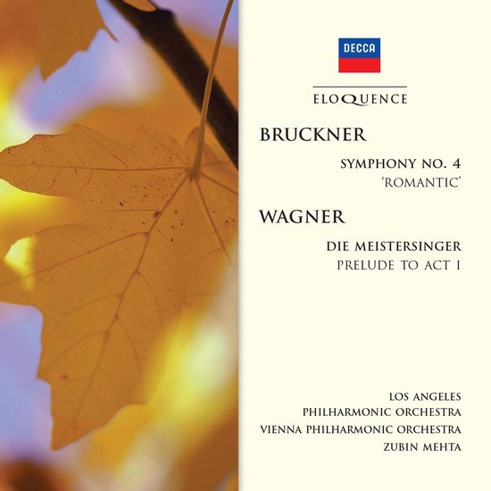 Bruckner: Symphony No. 4 Romantic / Wagner: Meistersingers, Wagner ...