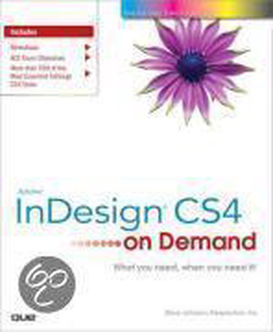 Adobe Indesign CS4 on Demand, Steve Johnson | 9780789738394 | Boeken | bol