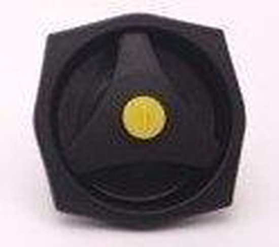 Deurslot Rond FF2 zonder Cilinder Rechts Zwart | bol