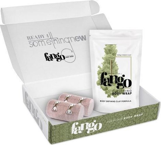 Fango Body Wrap Kit - Klei voor Lichaam - Verzorging - Detoxing - Zes ...