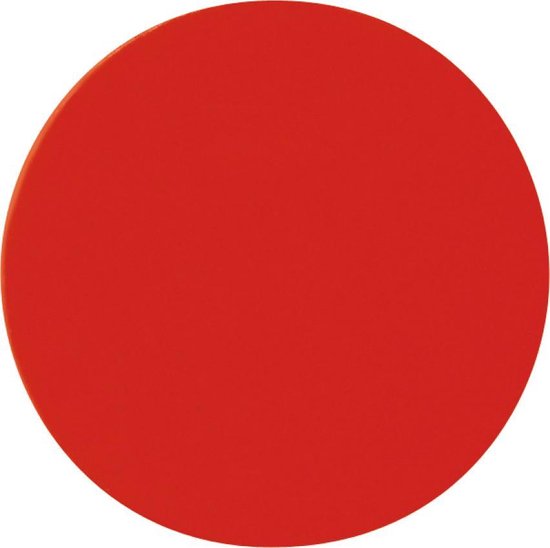 Magnetische rondjes 10 mm rood, 54 stuks | bol.com