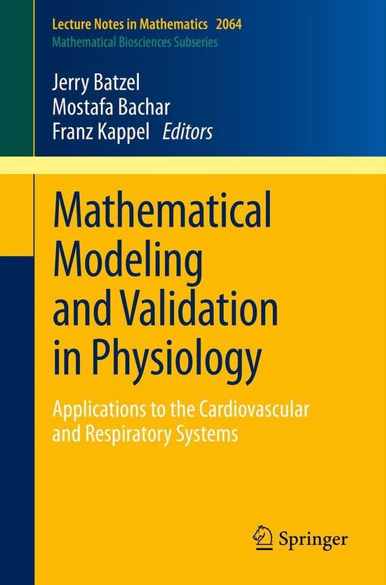 Lecture Notes In Mathematics 2064 Mathematical Modeling And 9659