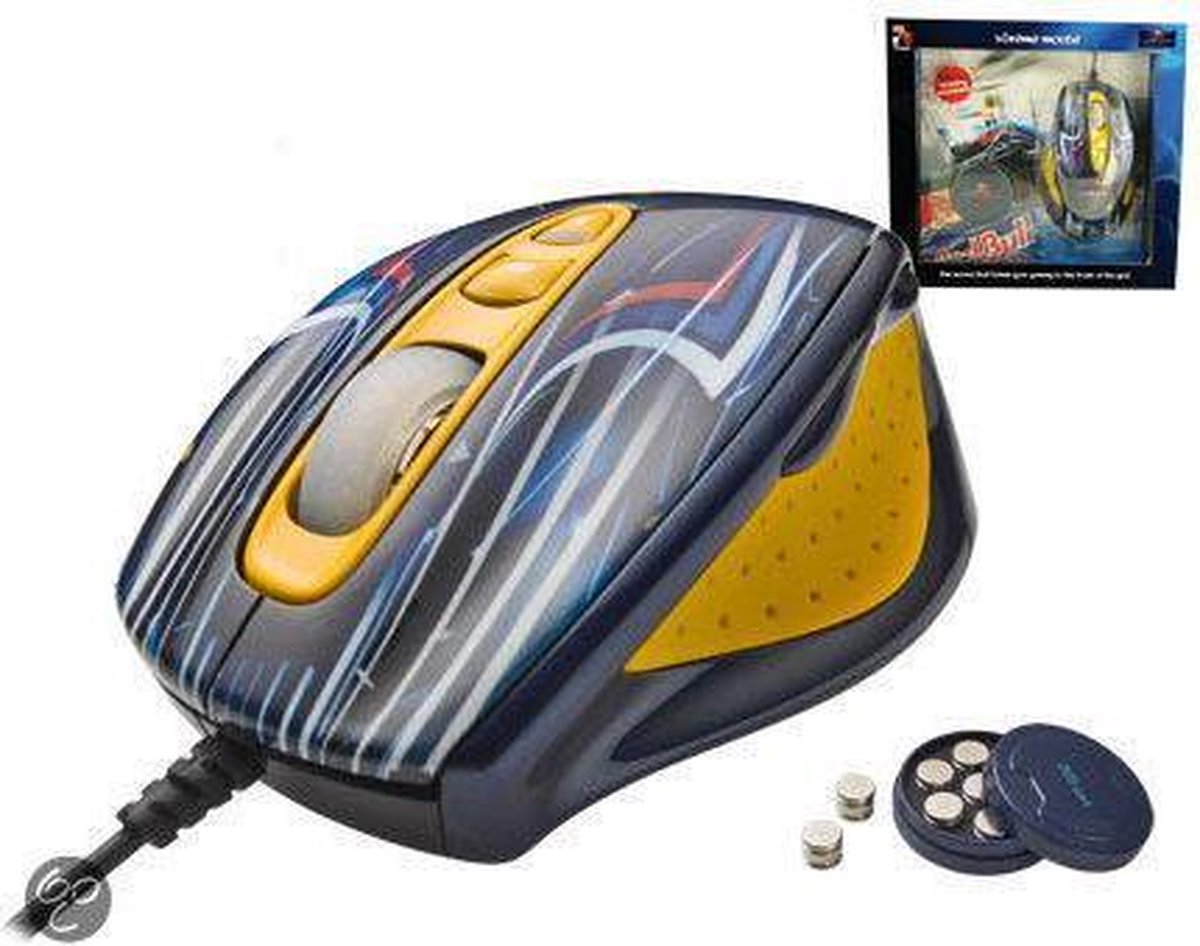 Red Bull Racing Xtreme Wired Laser Mouse | bol.com