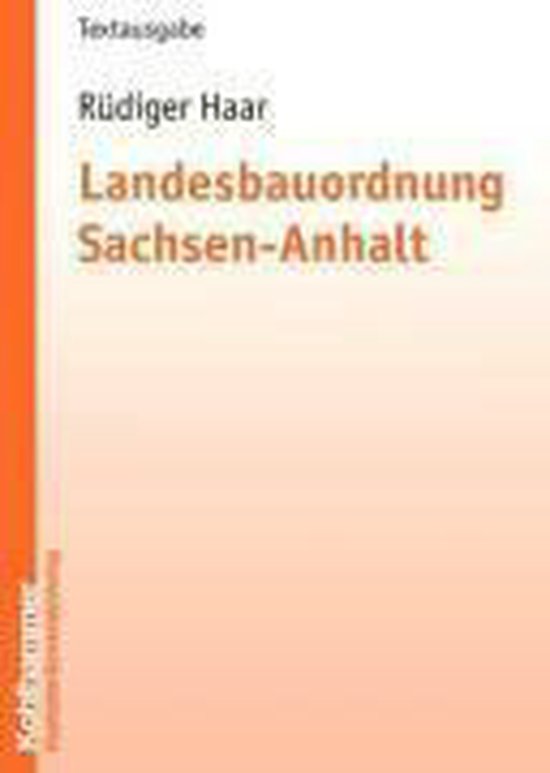 Landesbauordnung Sachsen Anhalt