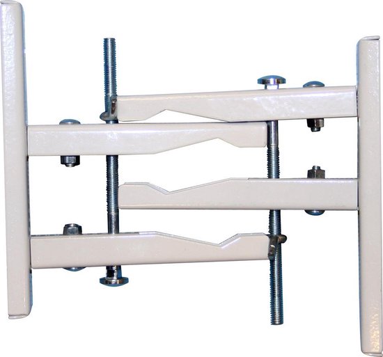 bol.com | Qlinq Radiatorplankdrager Wit - 30-90 mm