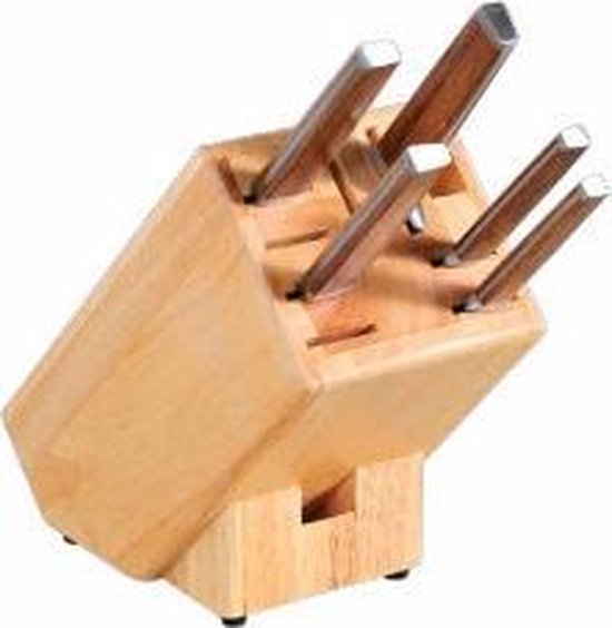 Kesper 57015 messenblok Messenblok met sleuven Hout | bol.com