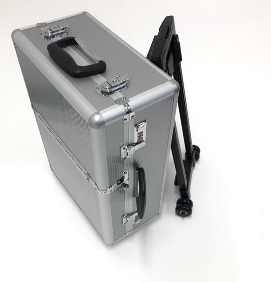 Universele multifunctionele sample vinyl trolley Piloten koffer ...