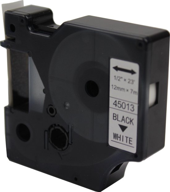 KATRIZ® huismerk label tape voor Dymo 45013 | LabelManager PNP ...
