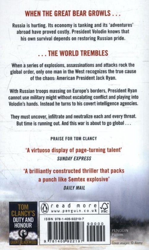 Tom Clancys CommanderinChief, Mark Greaney | 9781405922197 | Boeken ...