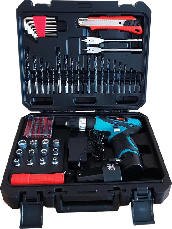 ONEX OX-1533 14.4V Lithium accu schroef-/boormachine set - 2 accu's ...