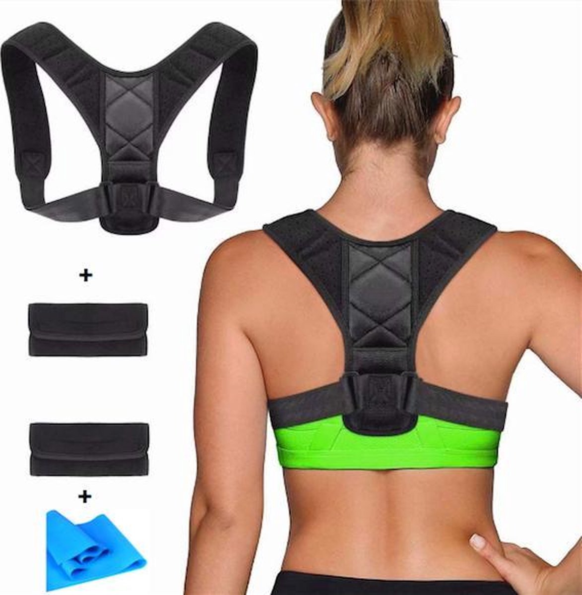 Rug Brace - Houding verbeteren - Postuur Corrector - Houding Correctie ...