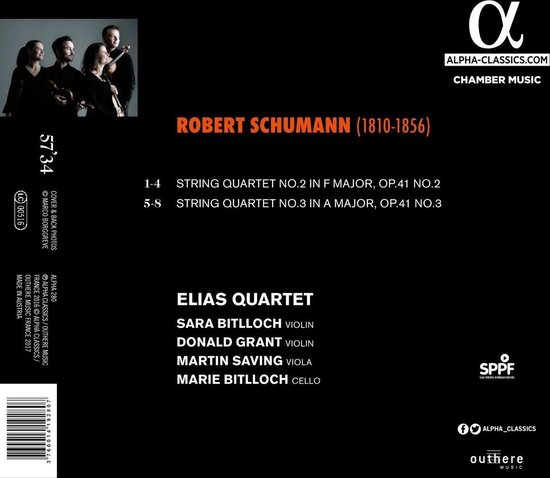 Elias Quartet - String Quartets N 2 & 3 (CD), Elias Quartet | Muziek | bol