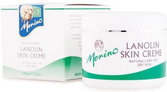 Merino Skincare Lanolin Skin , Natural Care for Dry Skin, pot (body ...