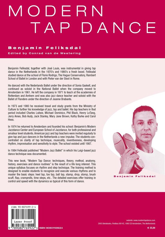 Modern tap dance, B.C.B. Feliksdal | 9789080769922 | Boeken | bol.com
