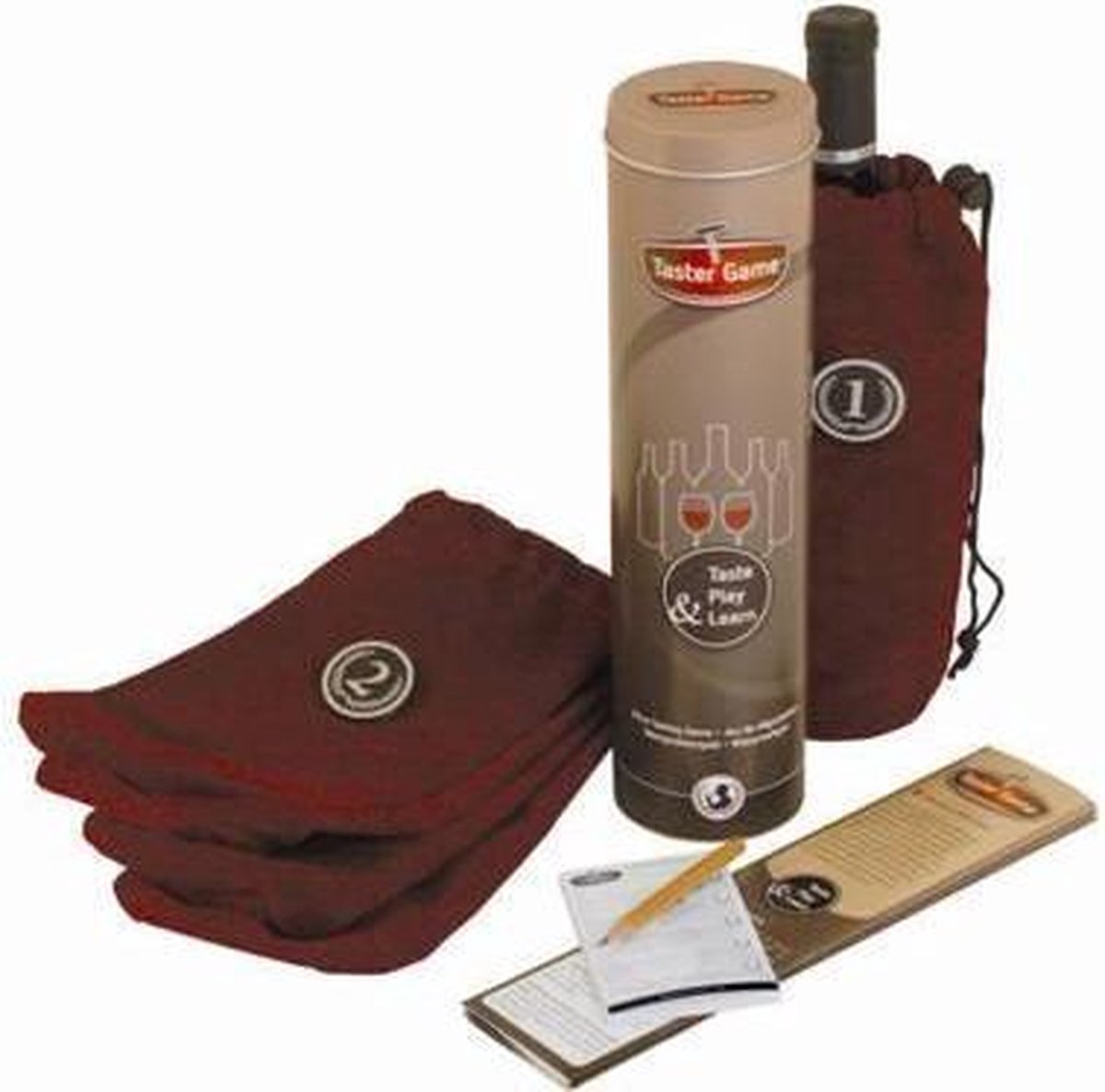 Wijn proef spel (Blind proeven van wijn) | bol.com