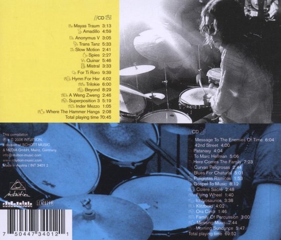 Peter Giger & Family Of Percussion - A Drum Is A Woman - Best Of (2 CD ...