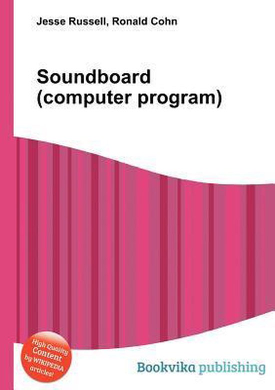 Soundboard (computer Program) | 9785511443560 | Boeken | bol.com