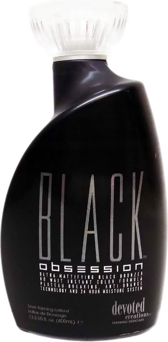 Devoted Creations Black Obsession - Zonnebankcrème - 400 ml | bol