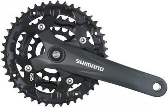Shimano Acera Crankset Fc-m391 44-32-22t 9 Speed Antraciet | bol