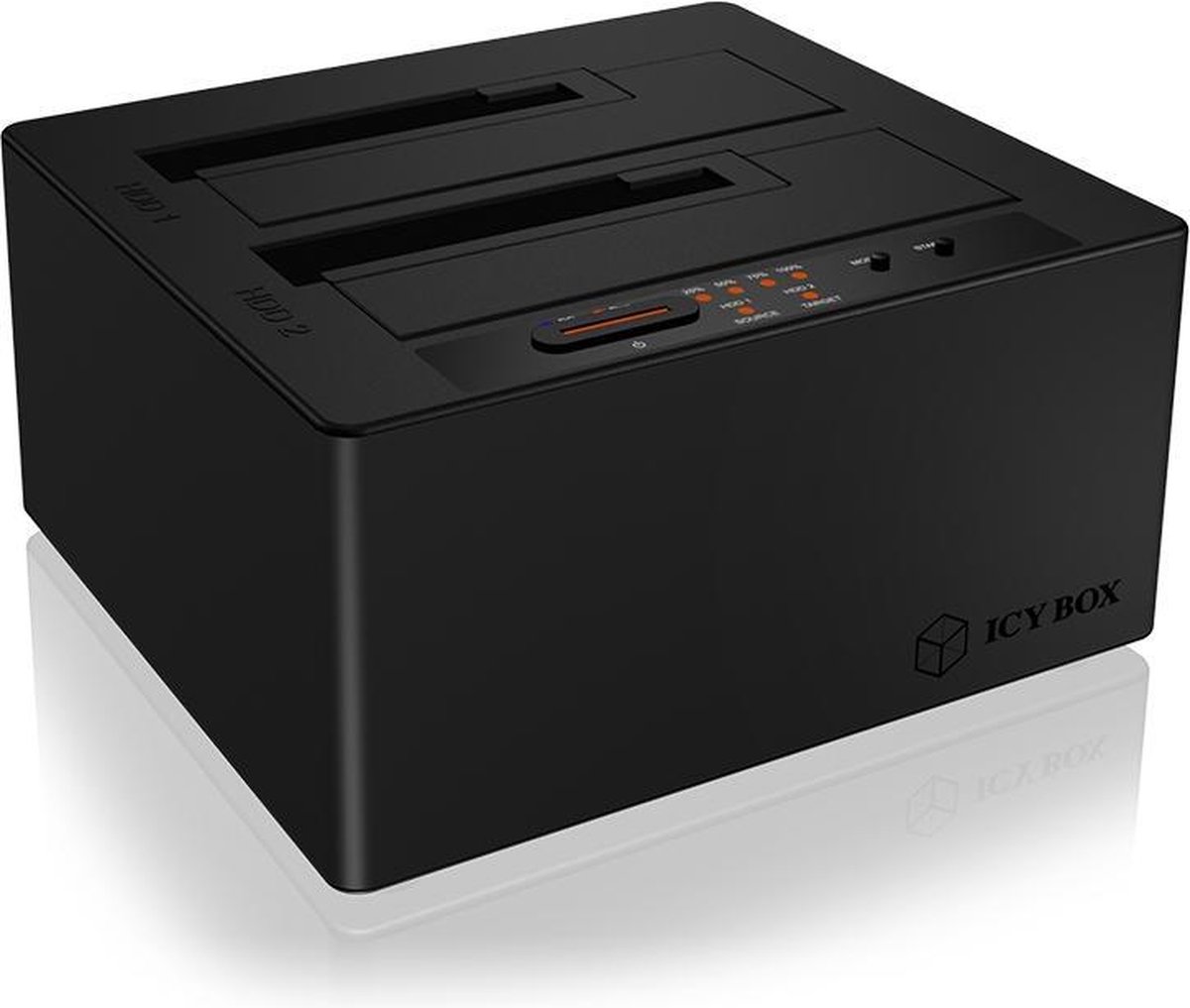 Icy Box IB-121CL-C31 Dockingstation Adapter / Docking Zwart | bol.com