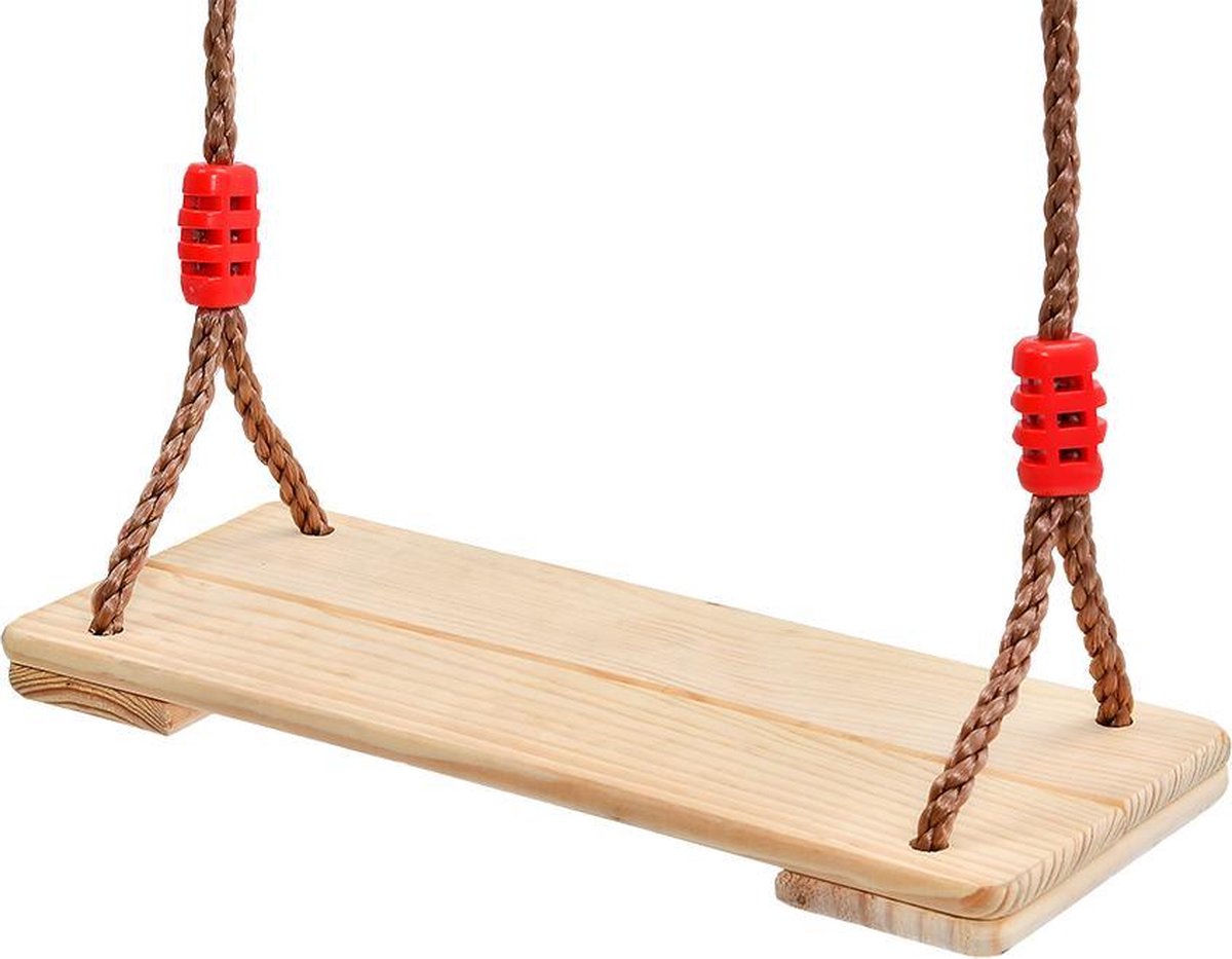 Houten kinderschommel – Schommelzitje – schommelplank – houten schommel ...