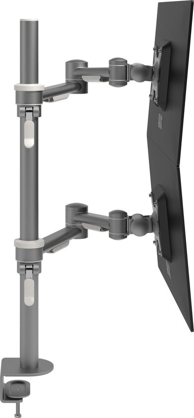 Viewmate Monitorarm - Zilver | bol