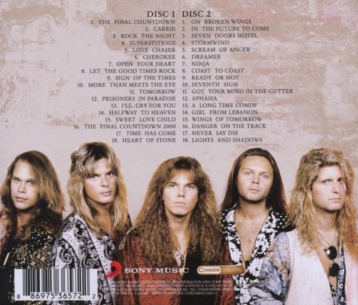 Final Countdown: The Best Of, Europe | CD (album) | Musique | bol.com