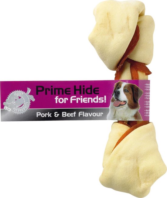 Prime Hide Pork & Beef Hide Hondensnack - 15-17 cm | bol.com