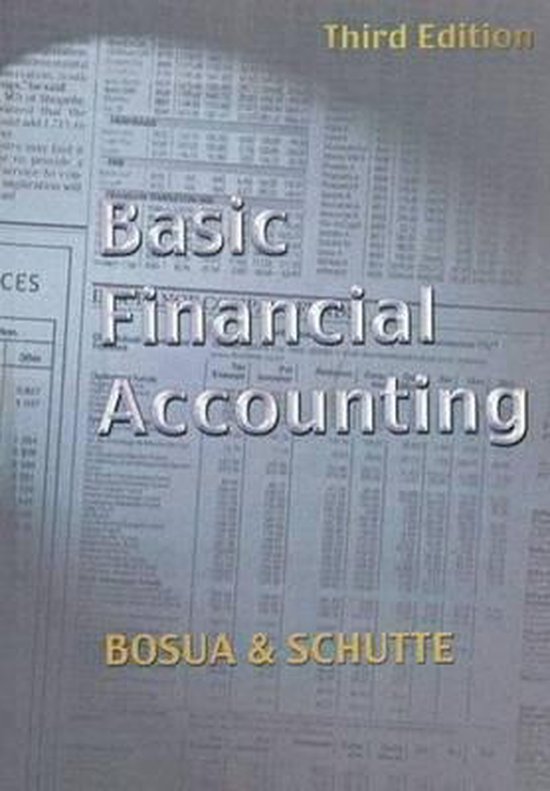 Basic Financial Accounting, M. Schutte | 9780702156953 | Boeken | bol.com