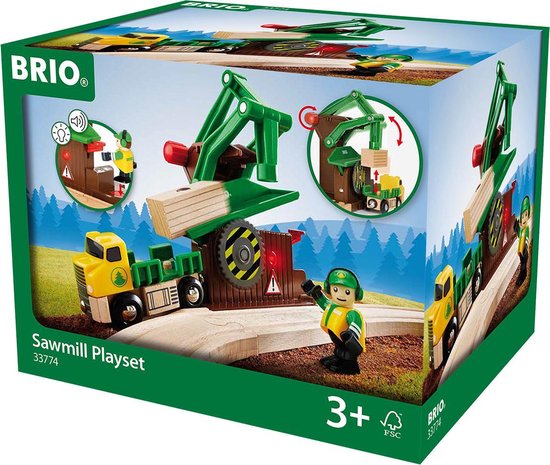 BRIO Zaagmolen speelset - 33774 | bol.com