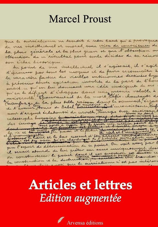 Articles et lettres – suivi d'annexes (ebook), Marcel Proust | 9782368414927 | Boeken | bol.com
