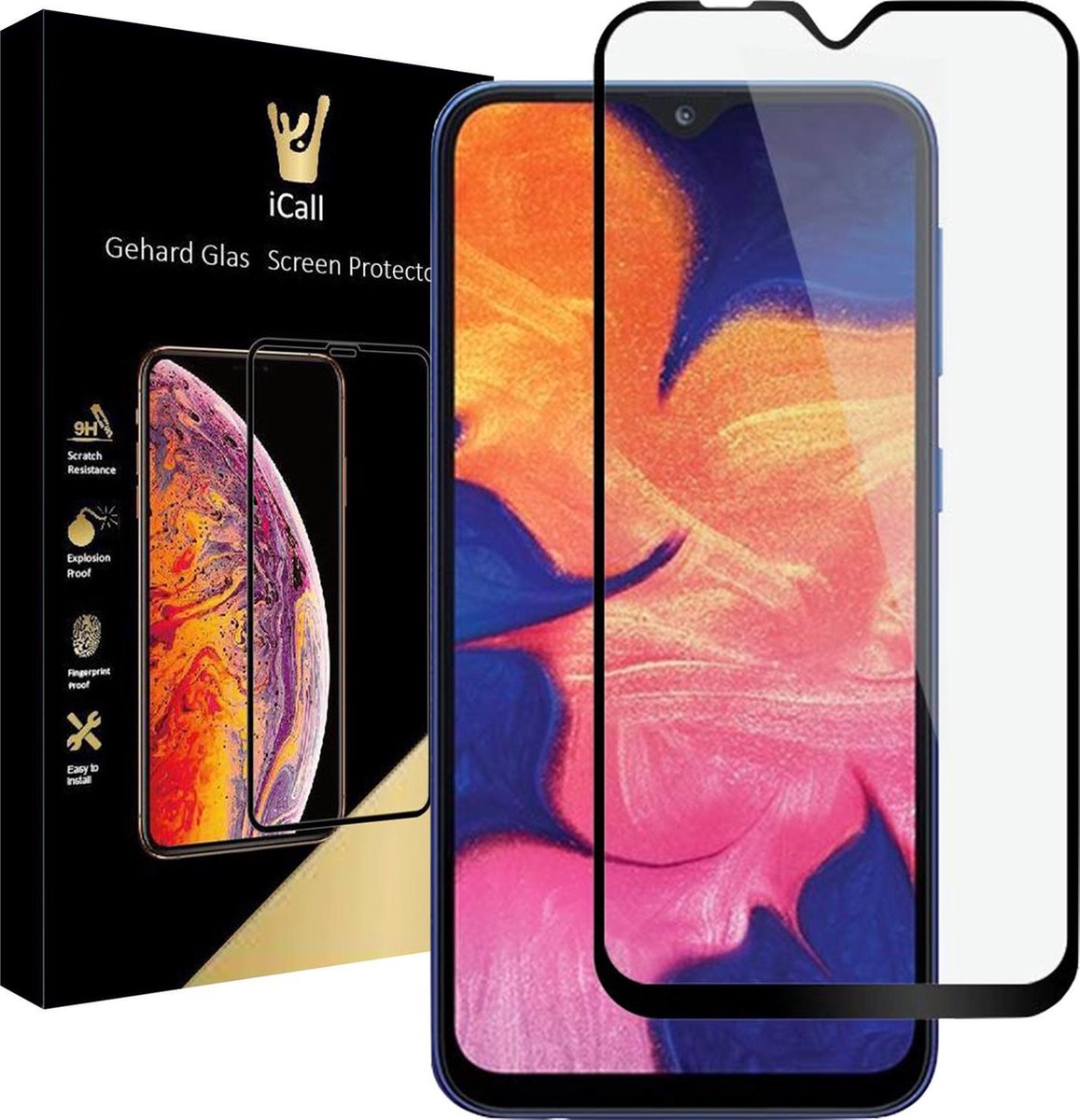 Samsung A10 Screenprotector - Samsung Galaxy A10 Screenprotector ...