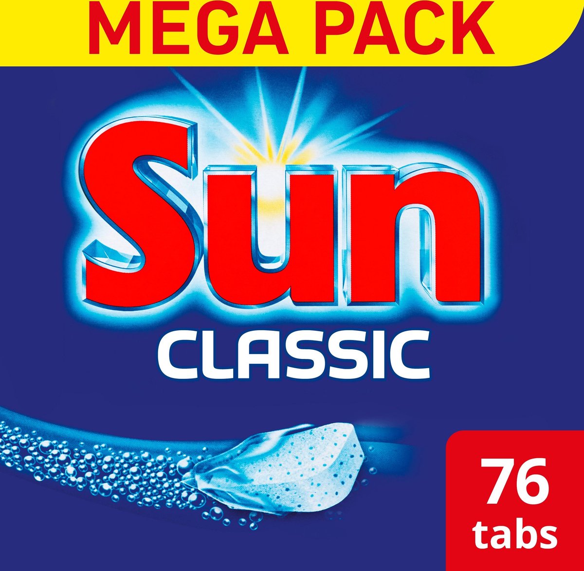 Sun Classic - 76 stuks - Vaatwastabletten | bol.com