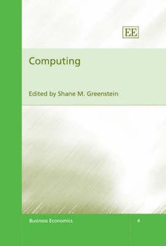 Computing, Shane M. Greenstein | 9781843764700 | Boeken | bol.com