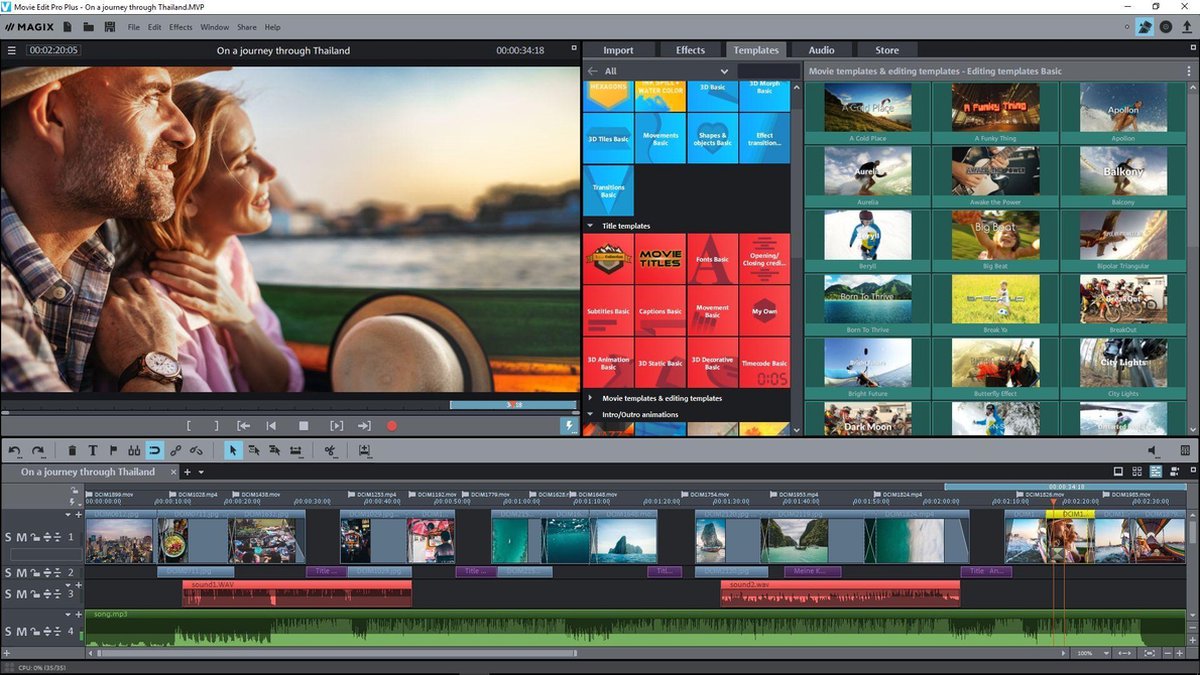 Magix Video Deluxe Plus 2019 - Nederlands / Frans / Engels - Windows ...