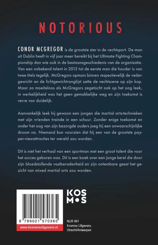 Conor McGregor: Notorious (ebook), Jack Slack | 9789021570372 | Boeken ...
