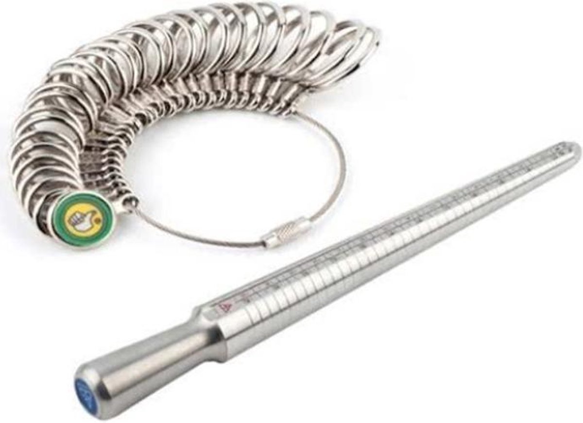 Ringmeter - Ringmaat - Ringvinger - Ring Diameter - Vinger Meter | bol.com