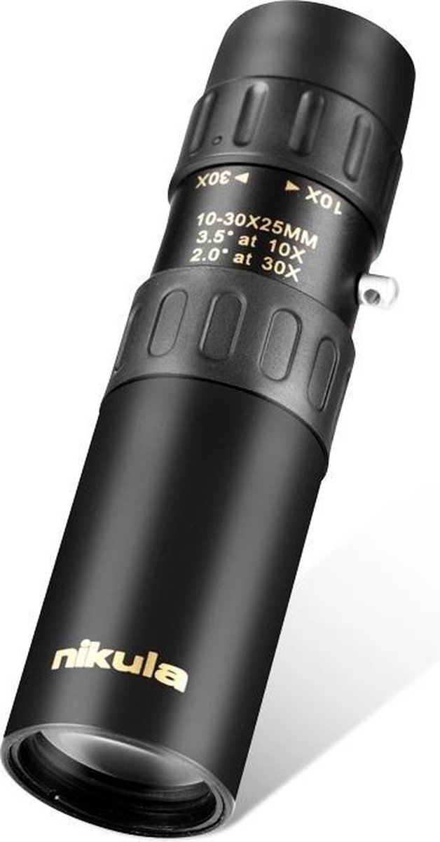 Nikula Professionele monoculair - 10-30 x - Mono verrekijker - Pocket ...