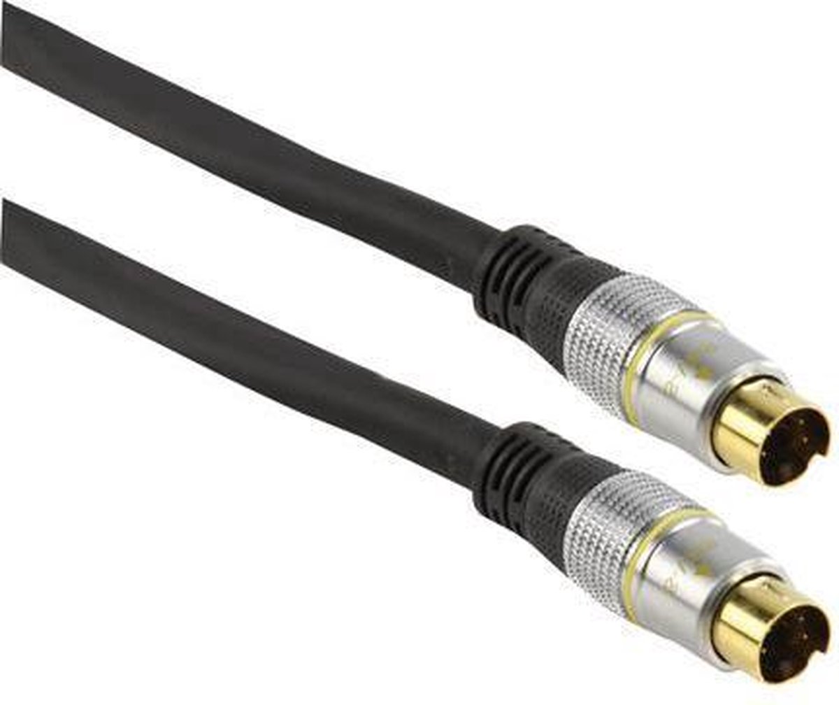 HQ - S-video extension cable - 2.5 meter Male - Female | bol.com