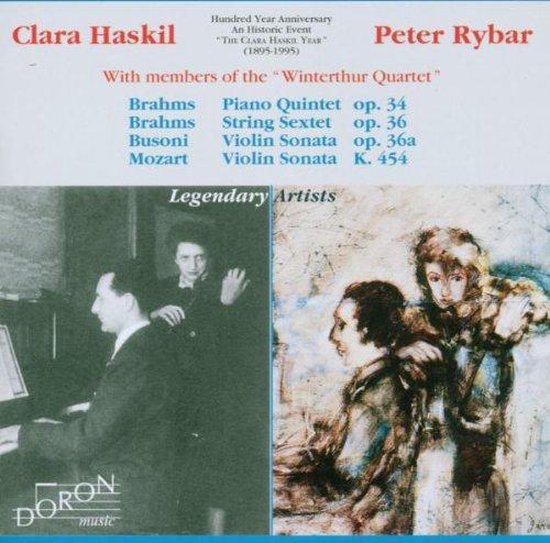 Legendary Artist " :Brahms / Busoni, Peter/clara Haskil Rybar | CD ...