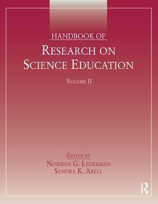 Handbook of Research on Science Education, Volume II (ebook ...