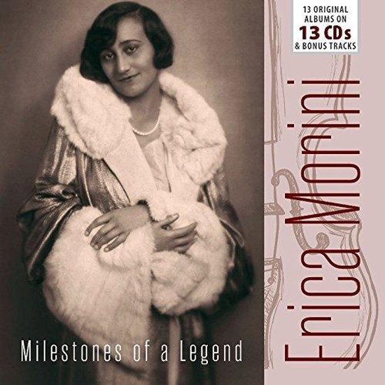 Erica Morini: Milestones Of A Legend - Original Al, Erica Morini | CD ...